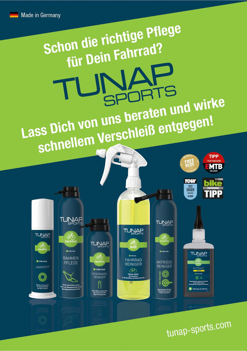 Perfekte Pflege für dein Fahrrad mit Tunap Sports - Das Kettenöl Ultim ...